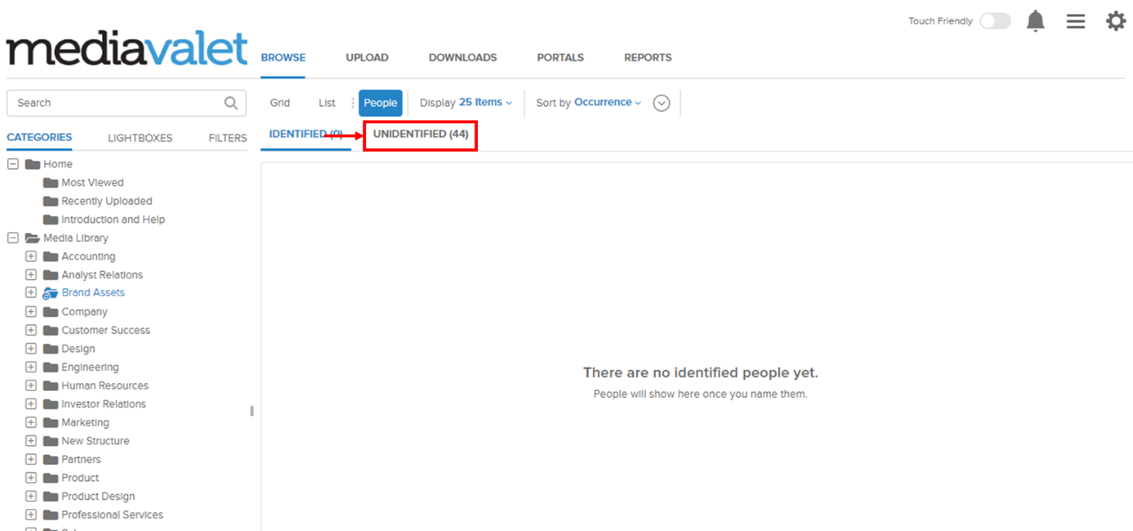 How to Access the People Dashboard for Face Recognition – MediaValet ...