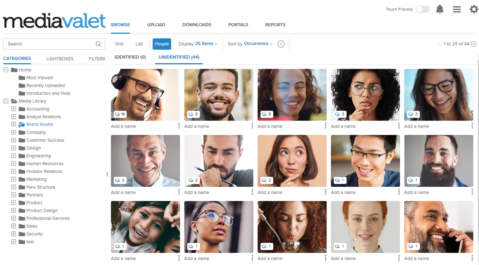 How to Access the People Dashboard for Face Recognition – MediaValet ...