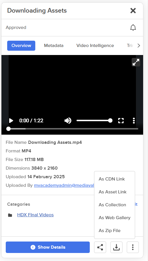 How do I create a CDN Link? – MediaValet Support Centre