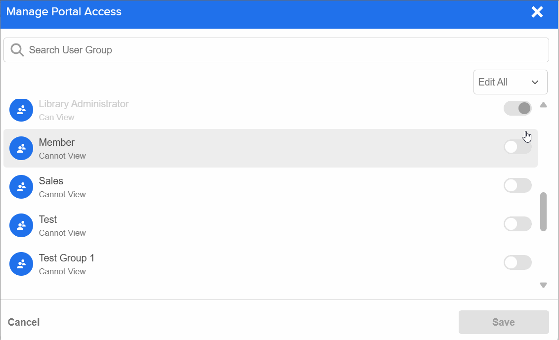 Getting started with the Advanced Access Controls on Portals ...