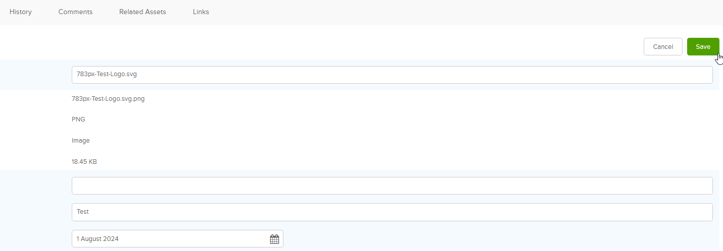 How can I clear the Expiry Date for an asset that has Expired ...
